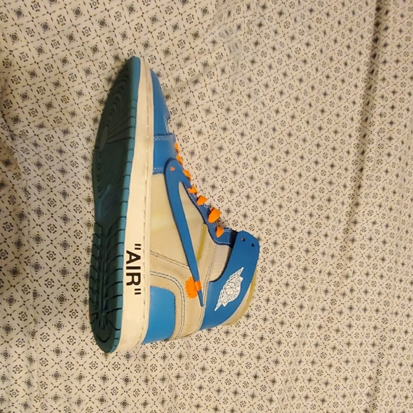 Off-White | Shoes | Off White Air Jordan Retro High University Blue ...